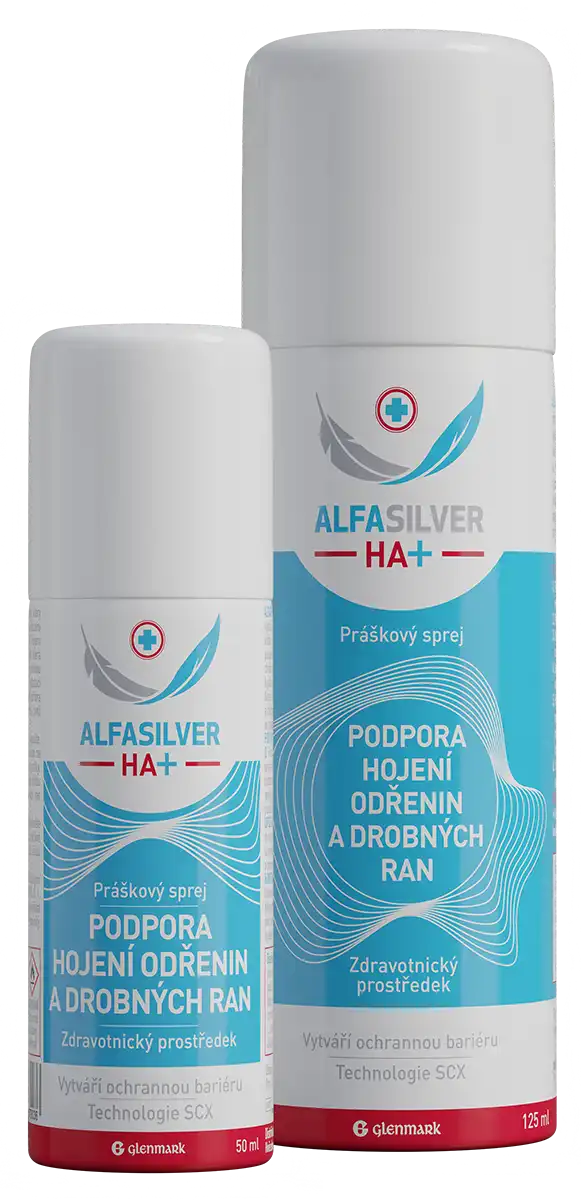 Alfasilver HA + sprej - Glenmark GD